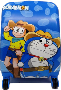 Easybags Doraemon Cabin Suitcase 4 Wheels - 22 inch Blue - Price in ...