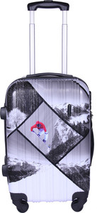 Sammerry SM-Snow Cabin Suitcase 4 Wheels - 20 inch Multicolor - Price ...