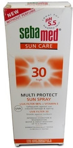 Sebamed Sunscreen - SPF 50 PA+ Multi Protect Sun Spray - Price in India ...