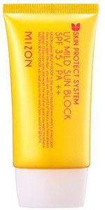 MIZON Sunscreen - SPF 50 PA+ UV Mild Sun Block SPF 35 PA ++ 50ml ...