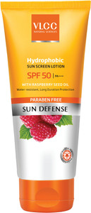 VLCC Sunscreen - SPF 50 PA+++ Sun Defense Hydrophobic Sunscreen - Price ...