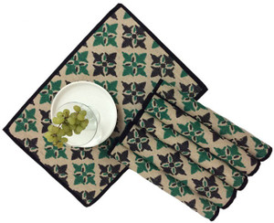 Devisha Textiles Rectangular Pack of 6 Table Placemat - Buy Devisha ...