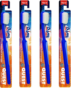 Ajay QUEST Pack Of 4 Hard Toothbrush - Buy Baby Care Products in India ...