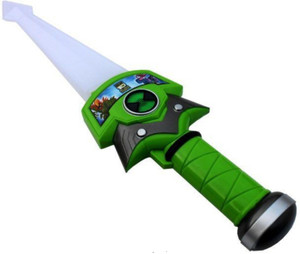 Krypton Ben 10 Sword With Light & Music Maces & Swords - Ben 10 Sword ...