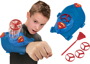 Thinkway Toys Kryptonian Gauntlet with Scanner Launcher Guns & Darts ...
