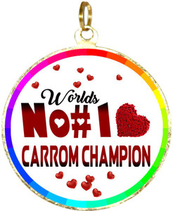 Box 18 WORLDS NO#1 CARROM CHAMPION 188 Medal Price in India - Buy Box ...