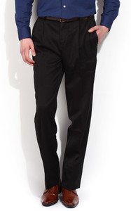 Blackberrys Regular Fit Men Black Trousers - Buy Black Blackberrys ...