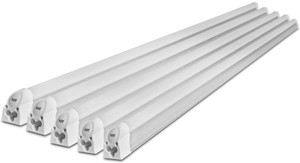 Imperial 18 Watt LED Tubelight, (White, T5, 4 Feet) Pack of 5 18 W 120 ...