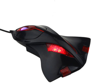 TECHGEAR Red LED Lights Aircraft Jet Aeroplane USB Mouse Price in India ...