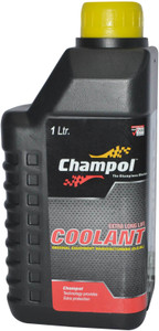 Champol COOLANTS( 1 LTR ) Radiator Coolant High-Mileage Engine Oil ...