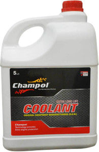 Champol COOLANTS ( 5 LTR ) Radiator Coolant High-Mileage Engine Oil ...