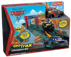 FISHER-PRICE Geotrax Disney/Pixar Cars 2 Cross Over Track Pack ...