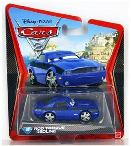 MATTEL Disney Pixar Cars 2 Movie Rod Torque Redline - Disney Pixar Cars ...
