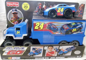 FISHER-PRICE Shake And Go Racers Nascar Haulers Gordon - Shake And Go ...