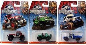 Jurassic World Matchbox Rock Shocker Diecast Toy Vehicles Bundle ...