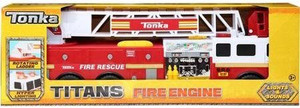 tonka Titans 30" Red Fire Engine With Rotating Ladderlights - Titans 30 ...