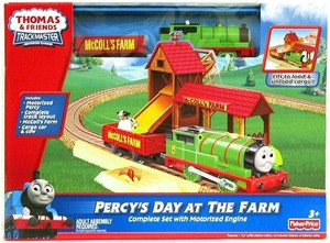 FISHER-PRICE Thomas the Train - TrackMaster Percy's Day at the Farm ...