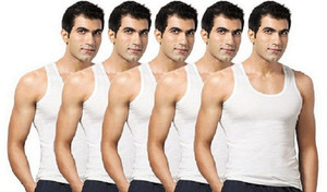 VIP SUPREME Men Vest - Buy White VIP SUPREME Men Vest Online at Best ...