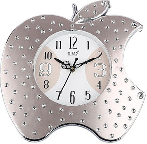 Milan Quartz Analog 27 cm X 26 cm Wall Clock Price in India - Buy Milan ...