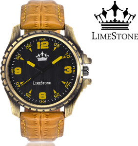 LIMESTONE Tan Master Analog Watch - For Men - Buy LIMESTONE Tan Master ...