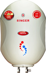 Singer 10 L Storage Water Geyser (Vesta, White) Price in India - Buy ...
