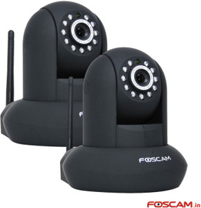 Foscam FI9821P 1 HD Webcam with Built-In Microphone with Night Vision ...