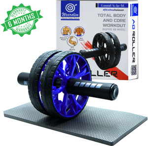 Wearslim Professional Heavy Duty Trigeminal Double Wheel Ab Roller With ...