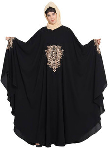 kashaf store Cotton Silk Self Design, Solid Burqa With Hijab Price in ...