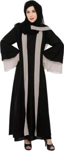 kashaf store Nida Matte Self Design, Solid Burqa With Hijab Price in ...