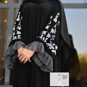 maabaya Polyester Self Design Burqa With Hijab Price in India - Buy ...