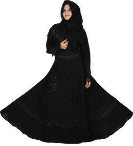 DC Nida Matte Self Design Burqa With Hijab Price in India - Buy DC Nida ...
