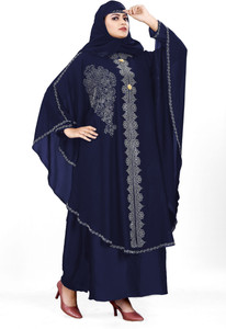 Bhumi fab Nida Matte Solid Burqa With Hijab Price in India - Buy Bhumi ...