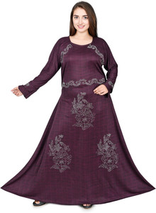 WELCOME STYLE Polyester Burqa With Hijab Price in India - Buy WELCOME ...
