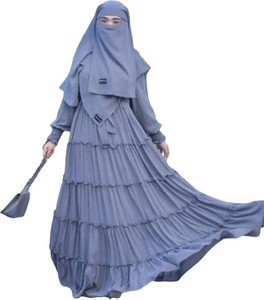 Dubai Collection Polyester Self Design Burqa Price in India - Buy Dubai ...