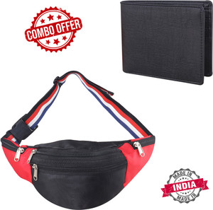 Rock Zone Waist Bag & Wallet Combo Price in India - Buy Rock Zone Waist ...