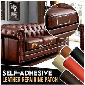 SEP REXINE CLOTH, Sofa Corner, Car Seat Leather Repair Patch (TAN ...