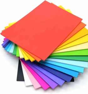Carft Colour paper crafts 24 cm Acrylic Sheet Price in India - Buy ...