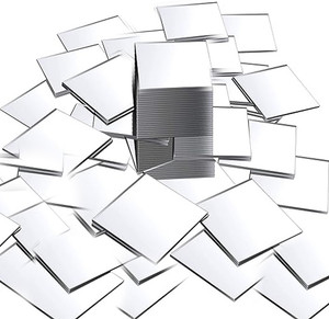 JDN WORLD Transparent Acrylic Sheets Laser Cut (25 pcs) DIY Crafts ...