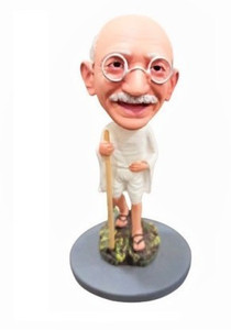 Quirkmall Mahatma Gandhi Car Decoration Bobblehead - Mahatma Gandhi Car ...