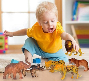 KIDIVO Animal Figures Toys Playing Set Collectibles for Kids, Children ...