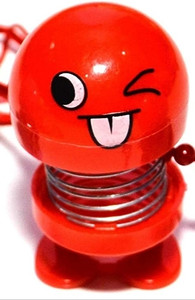 SANNO WORLD Smiley Spring Doll, Cute Emoji Bobble Head Dolls. Emoticon ...