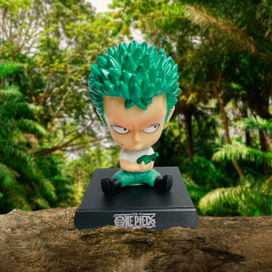 gtrp Roronoa Zoro Anime Bobblehead Toy | Action Figure Bobble Head 76 ...