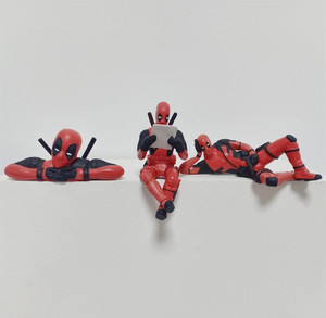Lil Tara Marvel Deadpool Action Figures Mini collectibles Set of 3 ...