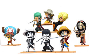 Daiyamondo One Piece Anime All Famous Character In One Box 10cm With ...