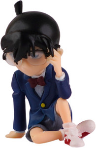 WHITE POPCORN Detective Conan Edogawa Sitting Action Figure - Detective ...