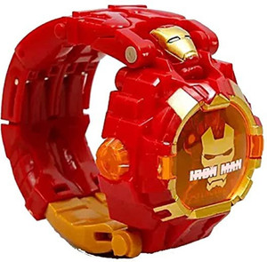 tegan Robot Convert to Wrist Watch for Kids Robot Deformation Watch ...