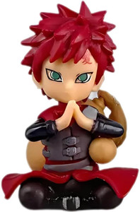 Birthday Popper Gaara Action Figure Anime Collectible for Study Desk ...