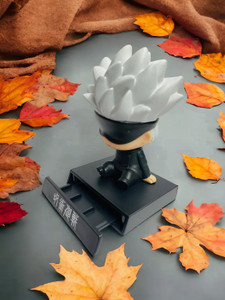 gtrp Jujutsu Kaisen Gojo Bobblehead [12 cm] for Car Dashboard 45 ...