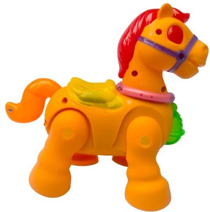 NIYATI MART Walking Horse with sound light for kids ( Battery operated ...