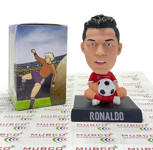 Mubco Cristiano Ronaldo CR7 Bobble Head Figure Car Dashboard Phone ...